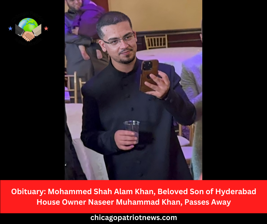 Obituary: Mohammed Shah Alam Khan, Beloved Son of Hyderabad House Owner ...