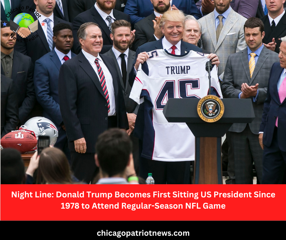 Night Line: Donald Trump Becomes First Sitting US President Since 1978 ...