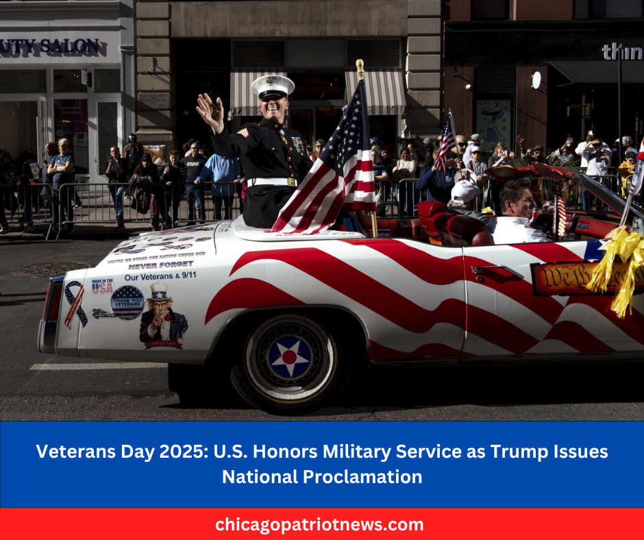 Veterans Day 2025: U.S. Honors Military Service as Trump Issues ...